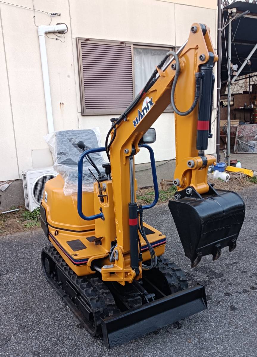 【傷や汚れあり】ミニショベル ハニックス H05 ミニ油圧ショベル ラバークローラー ミニショベル HANIX... の落札情報詳細 ...