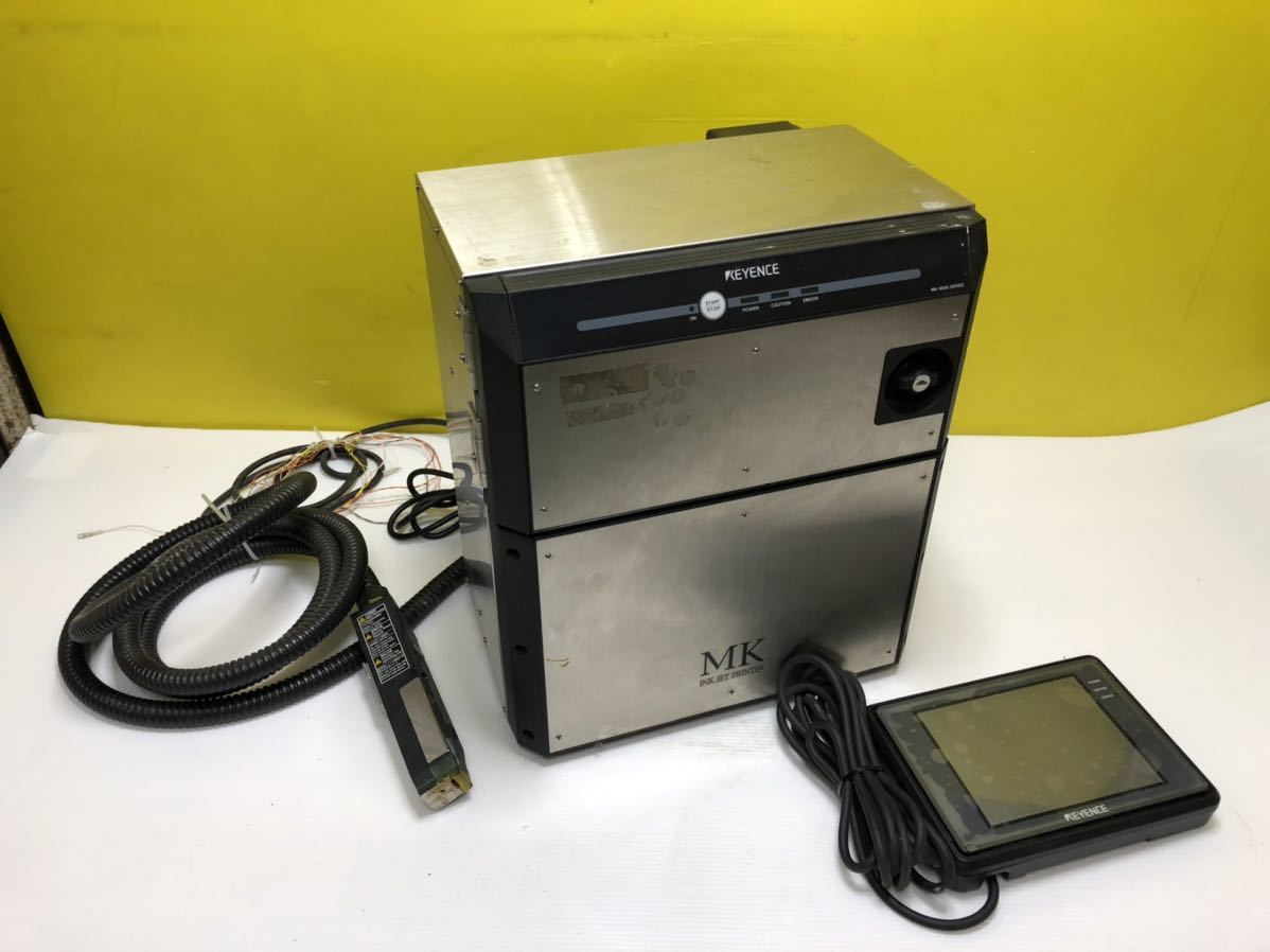 【傷や汚れあり】★☆No,2送料無料KEYENCE キーエンス 産業用インクジェットプリンタ MK-7500 ジャンク品 部品取り用 ☆★の ...