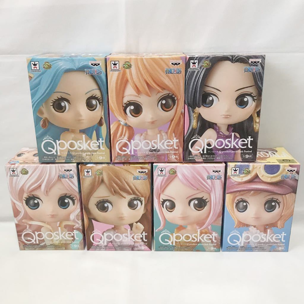 【目立った傷や汚れなし】ワンピース フィギュア まとめ売り Qposket petit ナミ ハンコック ビビ レベッカ シラホシGirls KOALA CHARLOTTE ONE PIECE ...