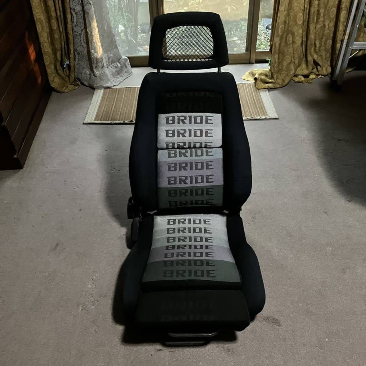 【やや傷や汚れあり】送料込み BRIDE ブリッド セミバケ セミバケットシート 旧型 ジムニー ウォークスルーバン 旧車 ゴールドクーポン ...