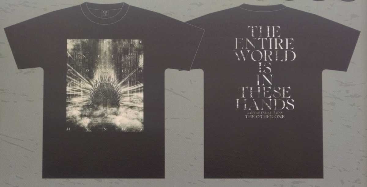 【未使用】『BABYMETAL RETURNS - THE OTHER ONE -』グッズ「THRONE」TEE サイズM ベビーメタル ベビメタ 幕張 Tシャツの落札情報詳細 - Yahoo ...