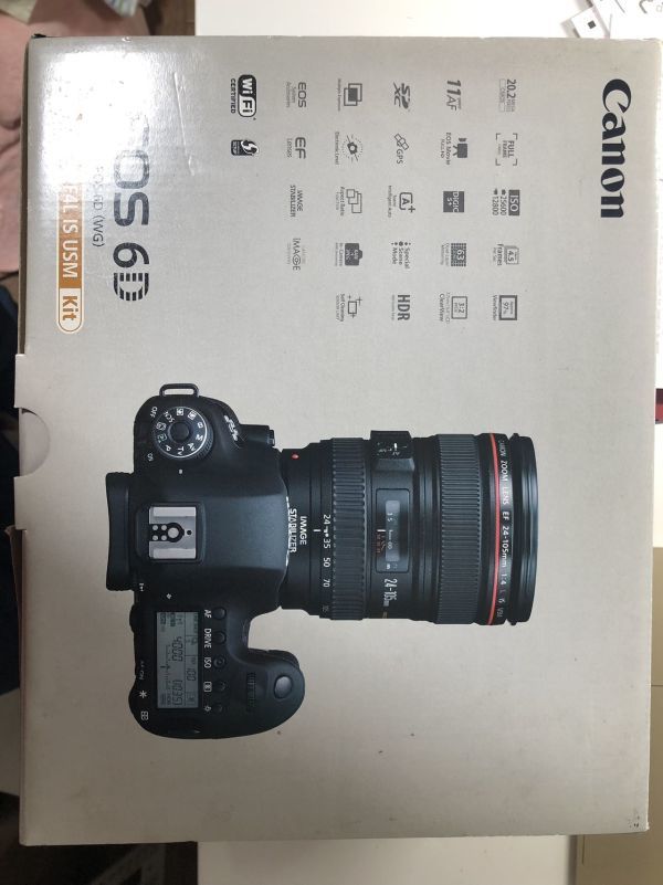 【目立った傷や汚れなし】【中古美品 元箱のみ】Canon キャノン EOS 6D EF-S 24-105 F4L IS USM kit用元箱の落札情報詳細 - ヤフオク落札価格検索 オークフリー