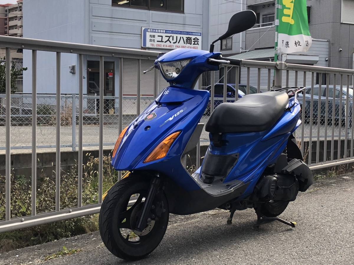 【傷や汚れあり】博多区から スズキ Cf4ma アドレス V125s 自賠責保険付き 売り切ります の落札情報詳細 ヤフオク落札価格情報