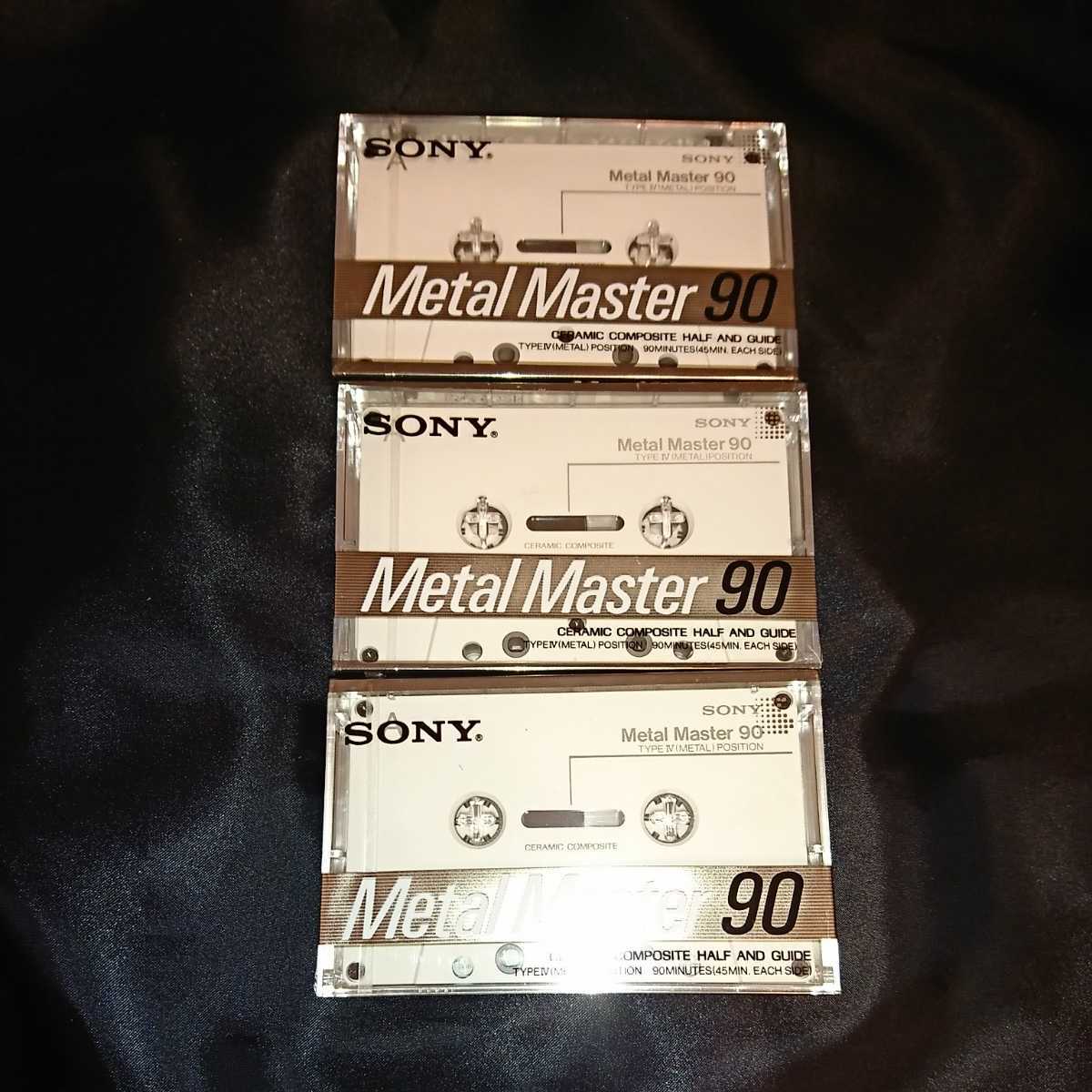 【未使用】SONY Metal Master90 typeⅣ metal position【1986年初代にして最終モデル】国内仕様★伝説の ...