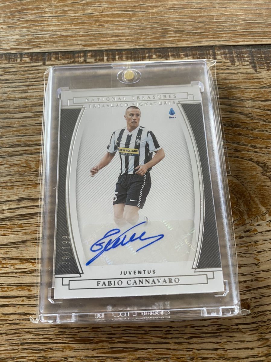【未使用に近い】【1円〜】【カンナバロ fabio cannavaro】【199枚限定】 直筆サインカード autograph card ...