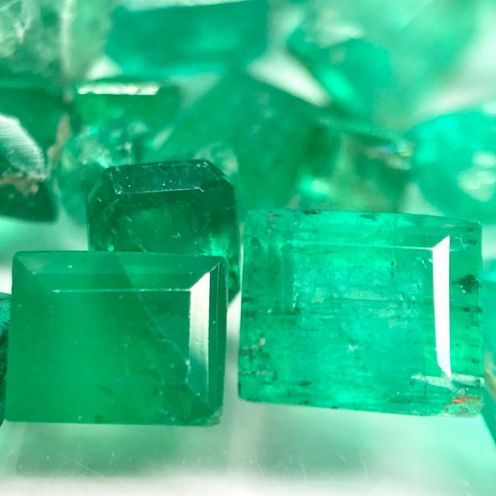 【傷や汚れあり】 天然エメラルドおまとめ 20ct ルース 裸石 宝石 ジュエリー jewelry emerald beryl ベリル 緑玉 DD5 ② fの落札情報詳細 - ヤフオク落札価格 ...