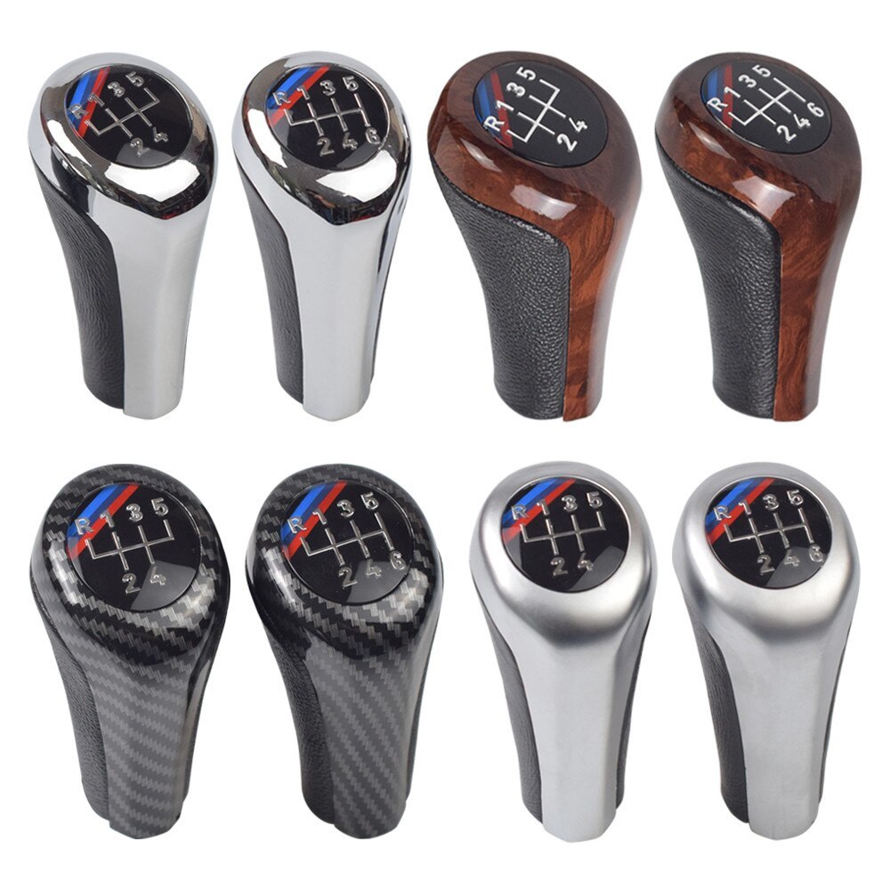 【未使用】ギアシフトノブ BMW E46 E53 E60 E61 E63 E65 E81 E82 E83 E87 E90 E91 E92 X1 X3 X5 1 3 5 6 カーボンファイバー ...