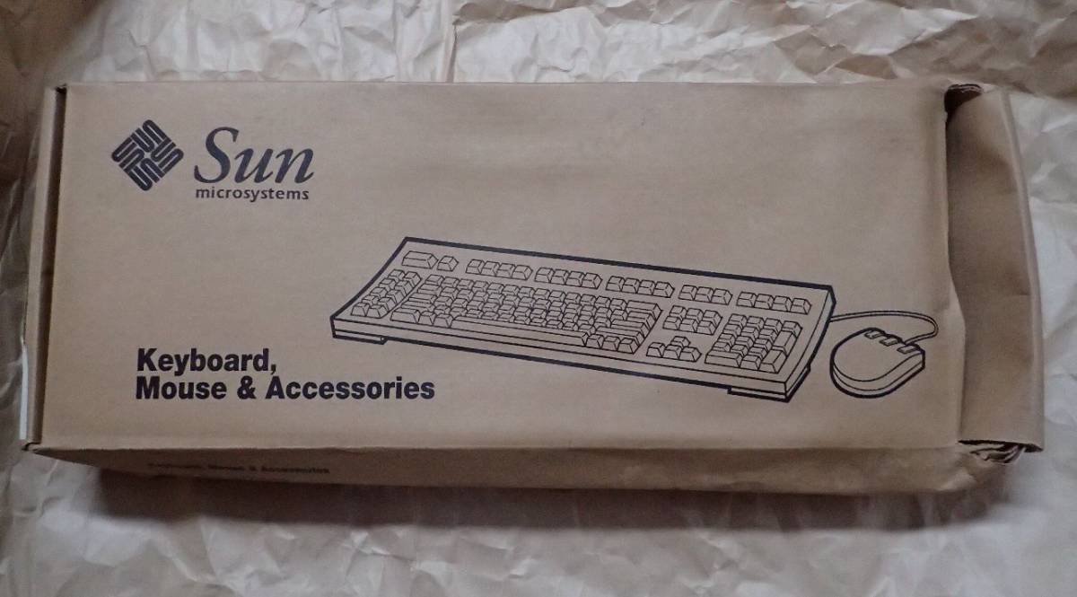 【未使用】未使用品 SUN SUN microsystems Type 5c キーボード＋ マウス等セット [X3542A]の落札情報詳細 ...