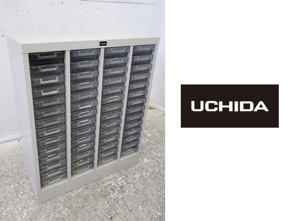 【やや傷や汚れあり】 P252 内田洋行/UCHIDA A-20型 浅型3列14段 パーツキャビネット パーツケース 小引き出し インダストリアル 工具部品入れの落札情報詳細 - Yahoo ...