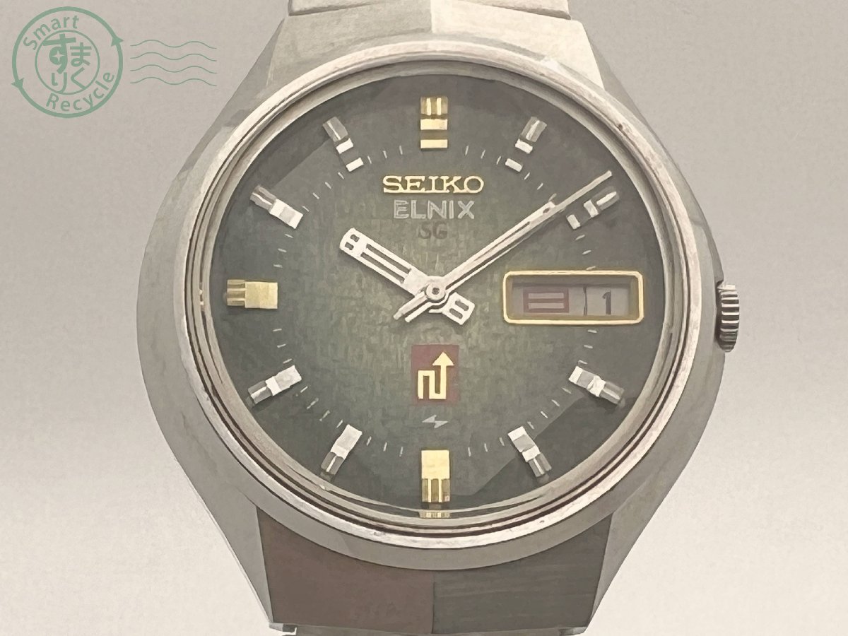 【全体的に状態が悪い】03510202 〇 SEIKO ELNIX SG セイコー エルニクス 0723-6000 メンズ腕時計 電磁テンプ ...