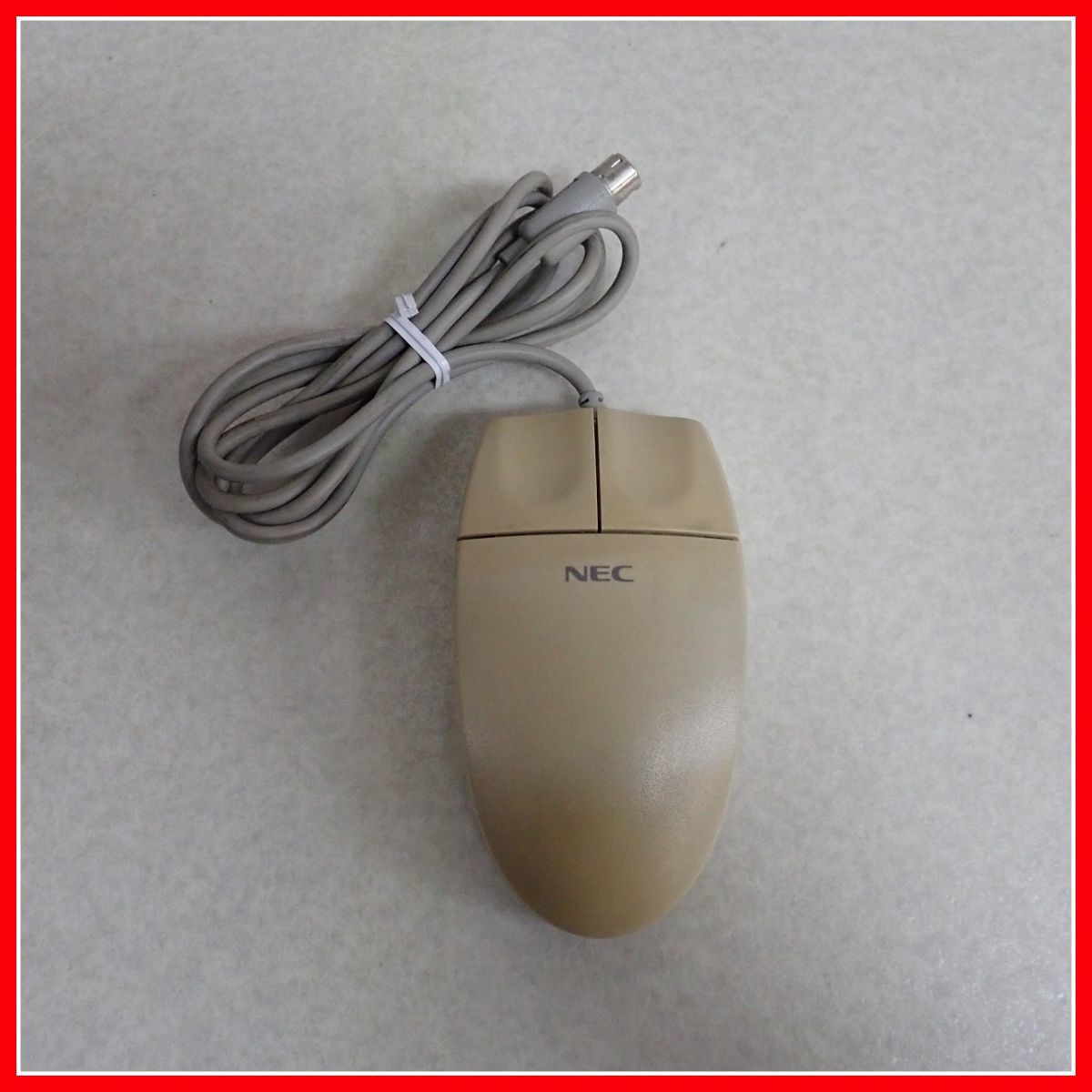 【全体的に状態が悪い】☆NEC PC-98シリーズ用マウス 丸型9ピンコネクタ レトロPC 周辺機器 日本電気 動作未確認【10の落札情報詳細 - Yahoo!オークション落札価格検索 オークフリー