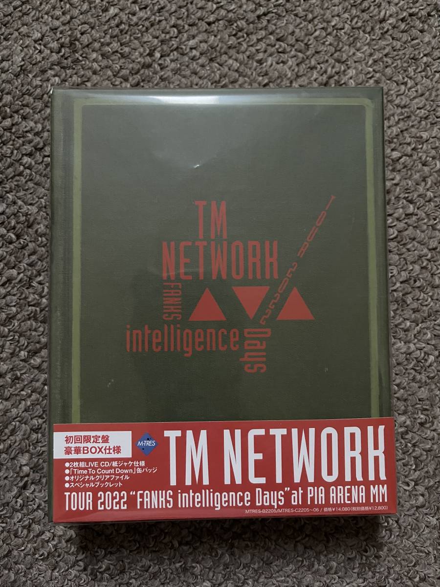 【未使用に近い】★[Blu-ray]TM NETWORK TOUR 2022 “FANKS intelligence Days” at PIA ...