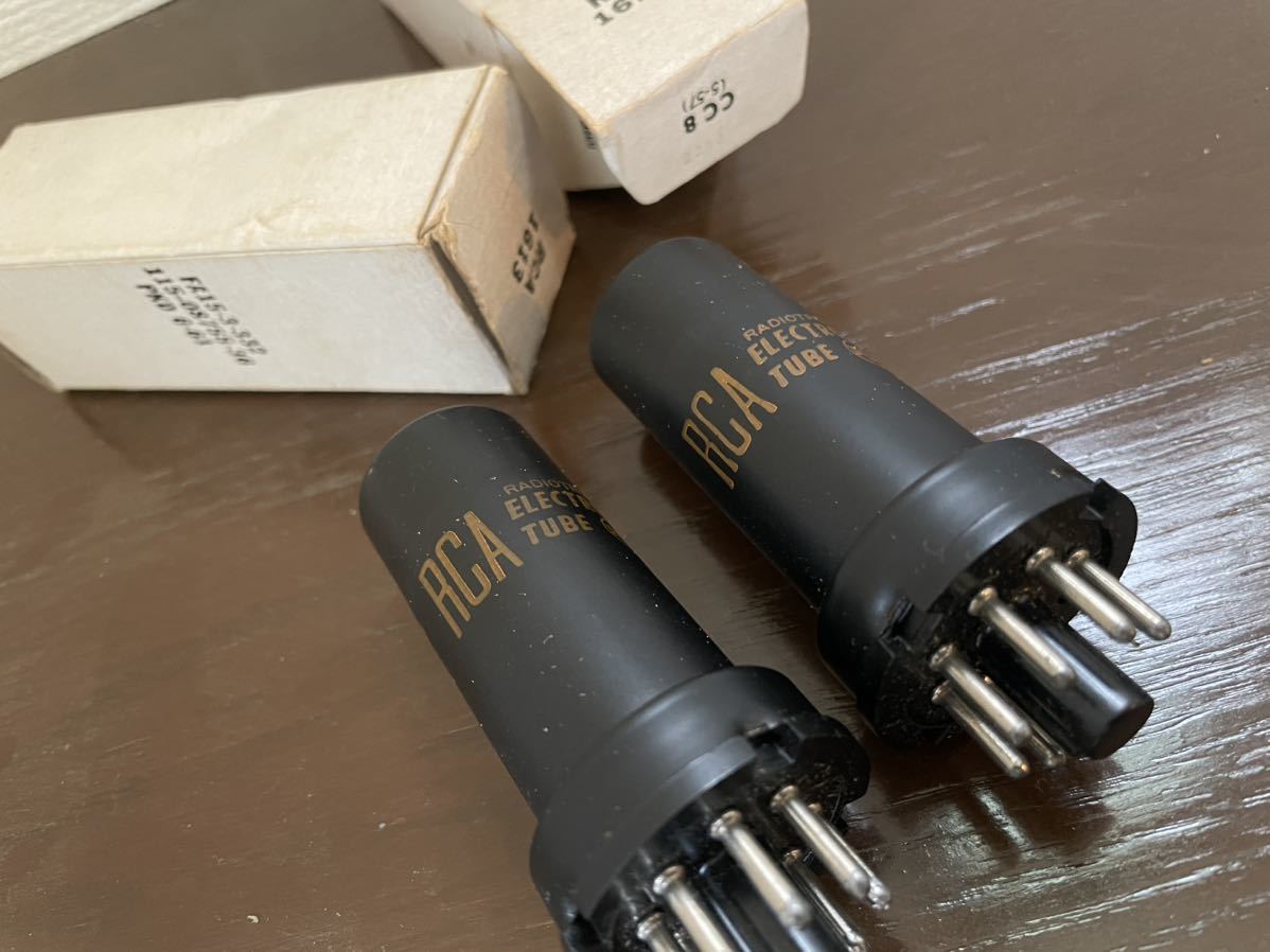 【未使用】RCA 6v6/6F6/1613 メタル管 真空管 ペア 2本セット 長期保管品の落札情報詳細 - ヤフオク落札価格検索 オークフリー