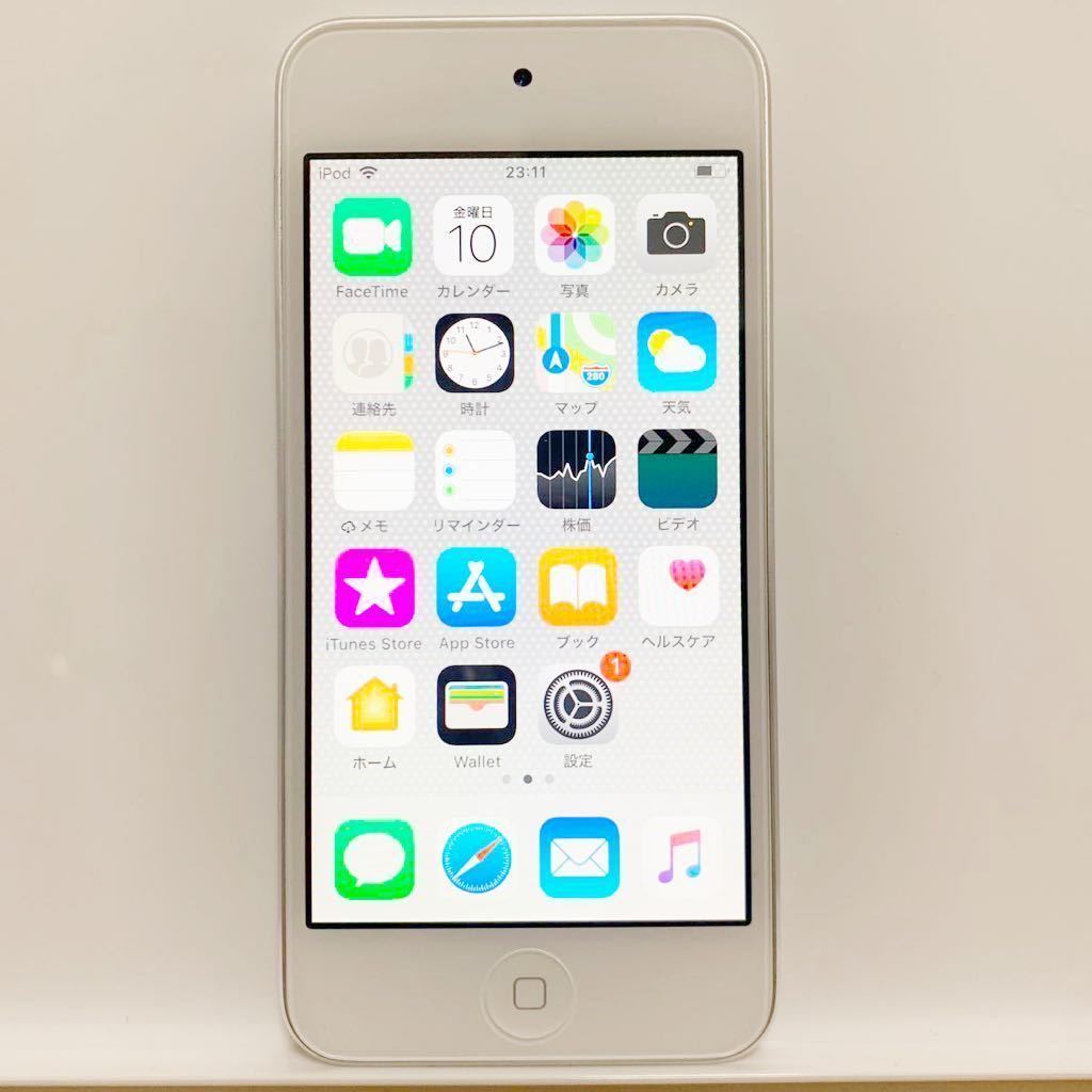 【目立った傷や汚れなし】Apple iPod touch 第6世代 A1574 32GB シルバー 美品だがジャンク 6th ...