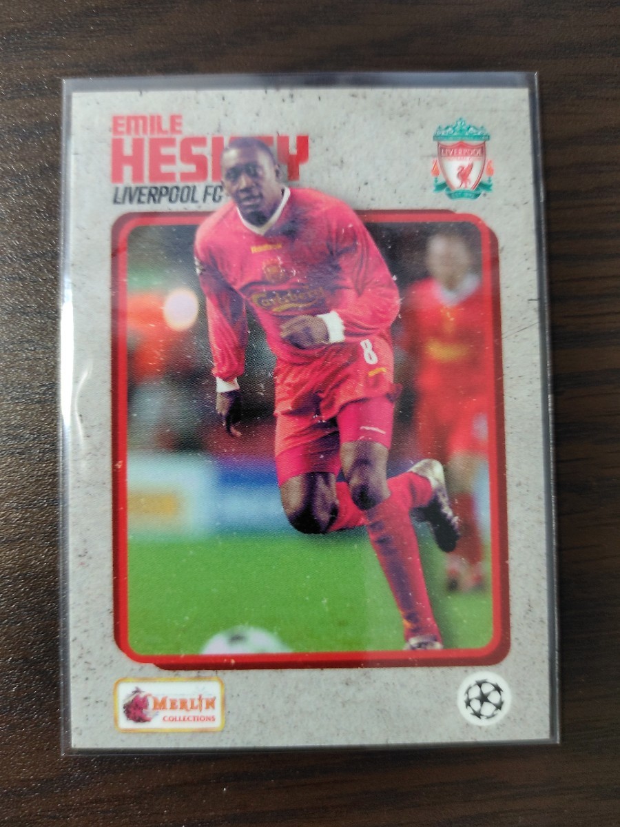 【未使用に近い】Emile Heskey Liverpool Legend 2022-2023 Topps UCC Merlin ...