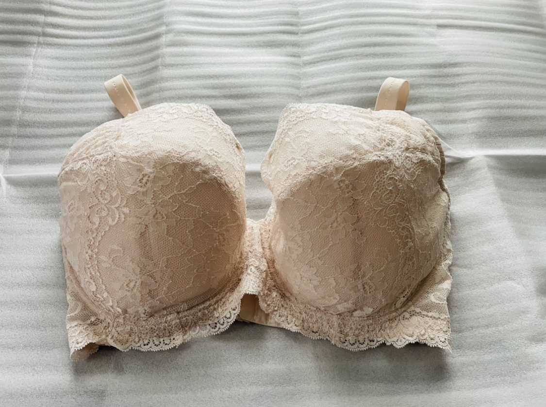 【目立った傷や汚れなし】Kカップ ブラジャー K75(トップ110センチ/アンダー75センチ)US/34H クリーニング済 補正用下着 ...