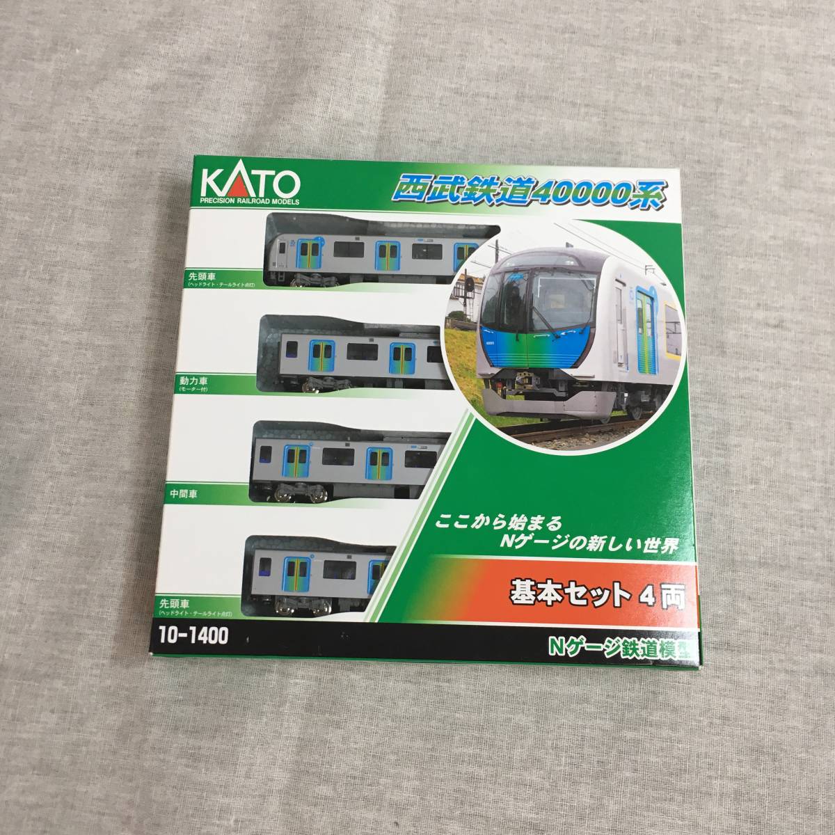 【やや傷や汚れあり】KATO 10-1400 西武鉄道 40000系 基本 4両セット 中古・動作確認済の落札情報詳細 - ヤフオク落札価格検索 オークフリー