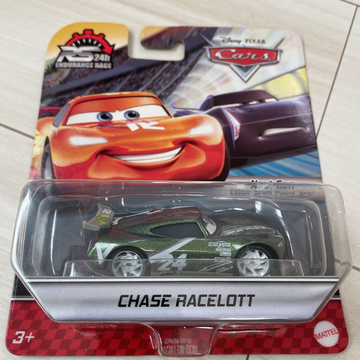 【やや傷や汚れあり】マテル カーズ チェイス レースロット MATTEL CARS CHASE RACELOTT ミニカー キャラクターカー ...