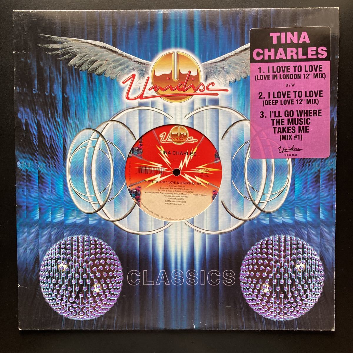 【目立った傷や汚れなし】H-252 TINA CHARLES / I LOVE TO LOVE （UK 12inch） の落札情報詳細 ...