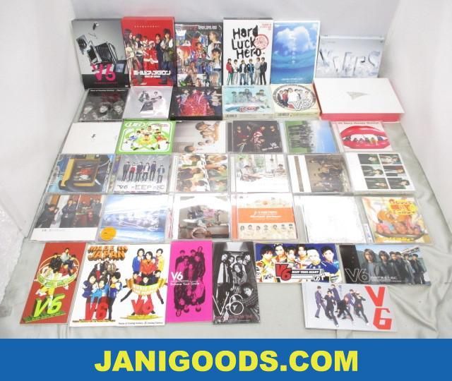 【やや傷や汚れあり】V6 CD/DVDセット LIVE TOUR 2008 VIBES/ASIA TOUR 2010 in JAPAN READY?/ホールドアップダウン/それぞれの空 等 ...