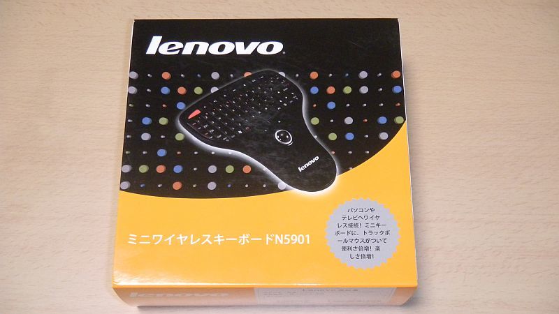 【未使用に近い】★即決デッドストック！Lenovo ミニワイヤレスキーボード N5901 レノボ 2.4Ghzワイヤレスキーボード トラック ...
