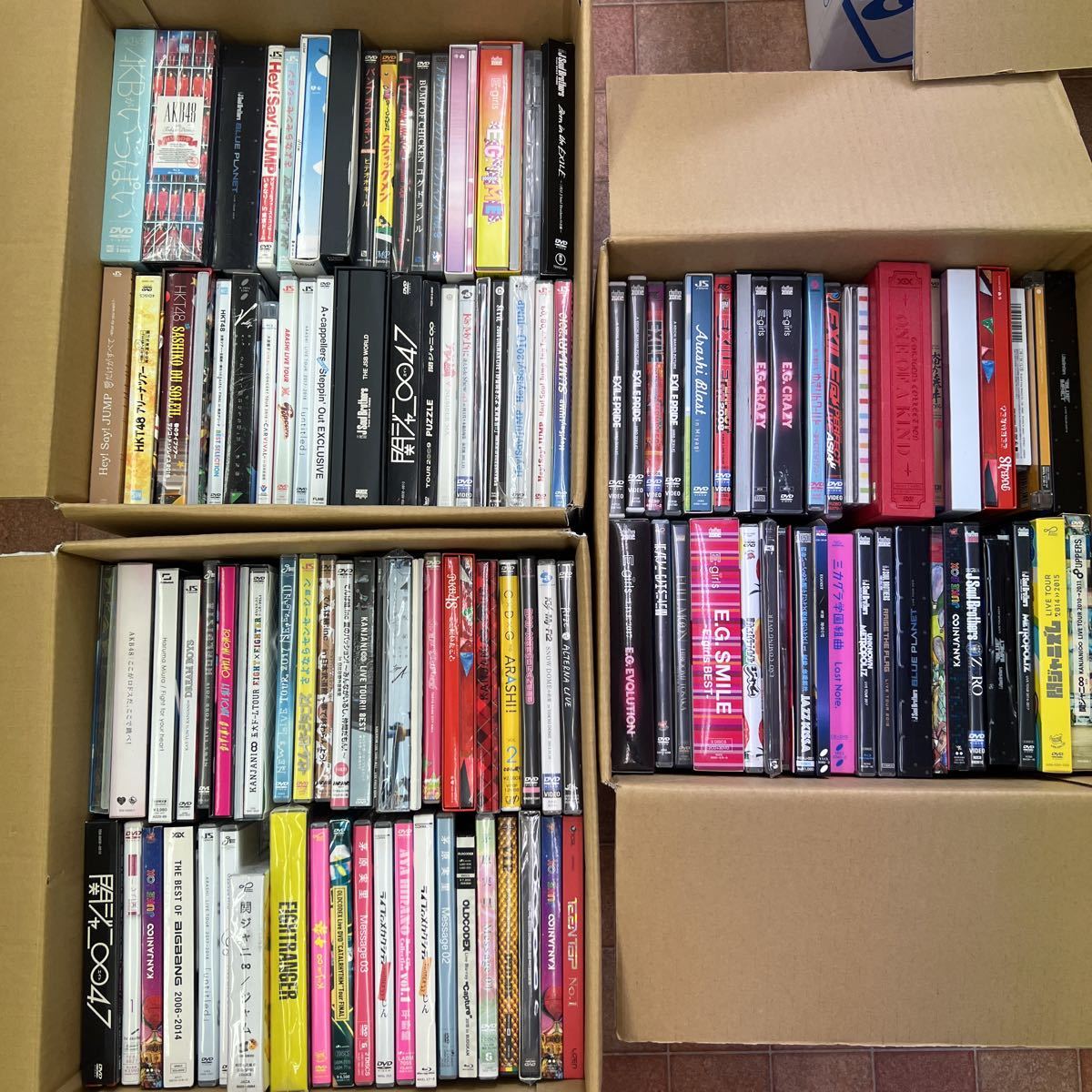 【傷や汚れあり】C-11 音楽DVD ジャンル別 大量まとめ 240枚以上 EXILE ARASI BIGBANG AKB48 EDM ジャニーズ G-DRAGON 動作未確認の落札情報詳細 ...