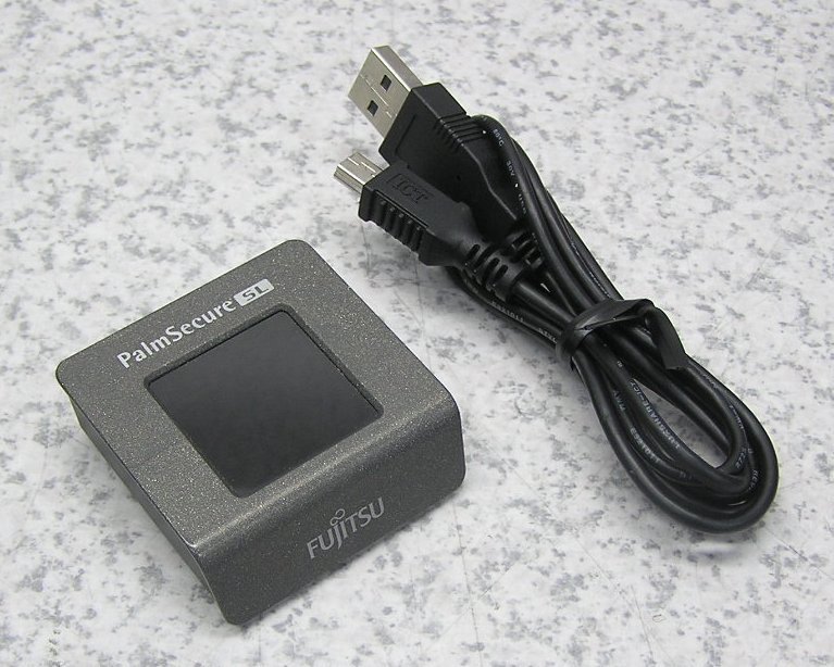 【目立った傷や汚れなし】 6個入荷 FUJITSU/富士通 静脈認証 PalmSecure SL Sensor FAT13SLD01 USB ...