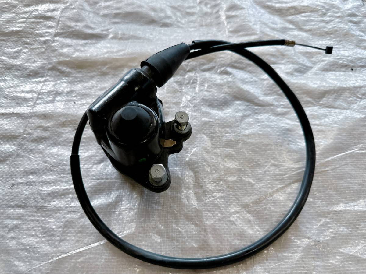 【やや傷や汚れあり】カワサキ 純正 Z200 フロント ブレーキ キャリパー 機械式（検 Z400FX Z1 Z2 Z750RS KH250 KH400 BEET フクイ キャスト ワイヤー式 ...