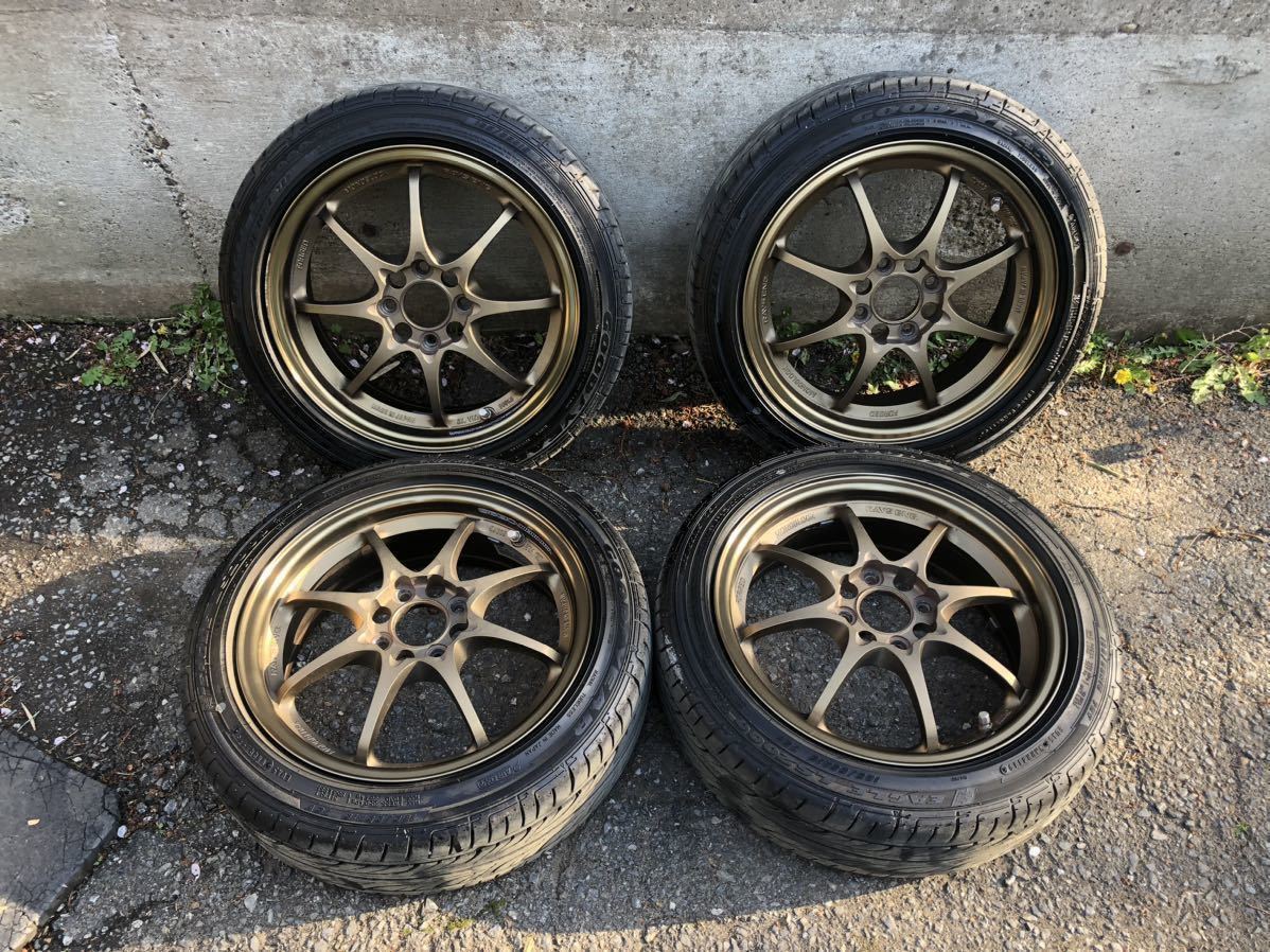 【傷や汚れあり】RAYS CE28 15インチ 5.5j PCD100 +45 4本セット タイヤ2019年 軽自動車用の落札情報詳細 - ヤフオク落札価格検索 オークフリー