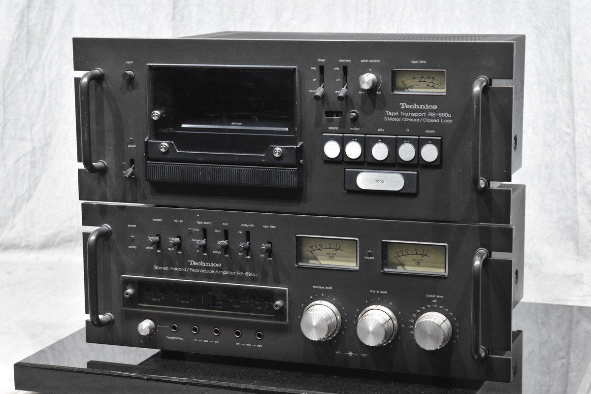 【傷や汚れあり】Technics テクニクス RS-690U セパレート型 カセットデッキ【ジャンク品】の落札情報詳細 - Yahoo!オークション落札価格検索 オークフリー