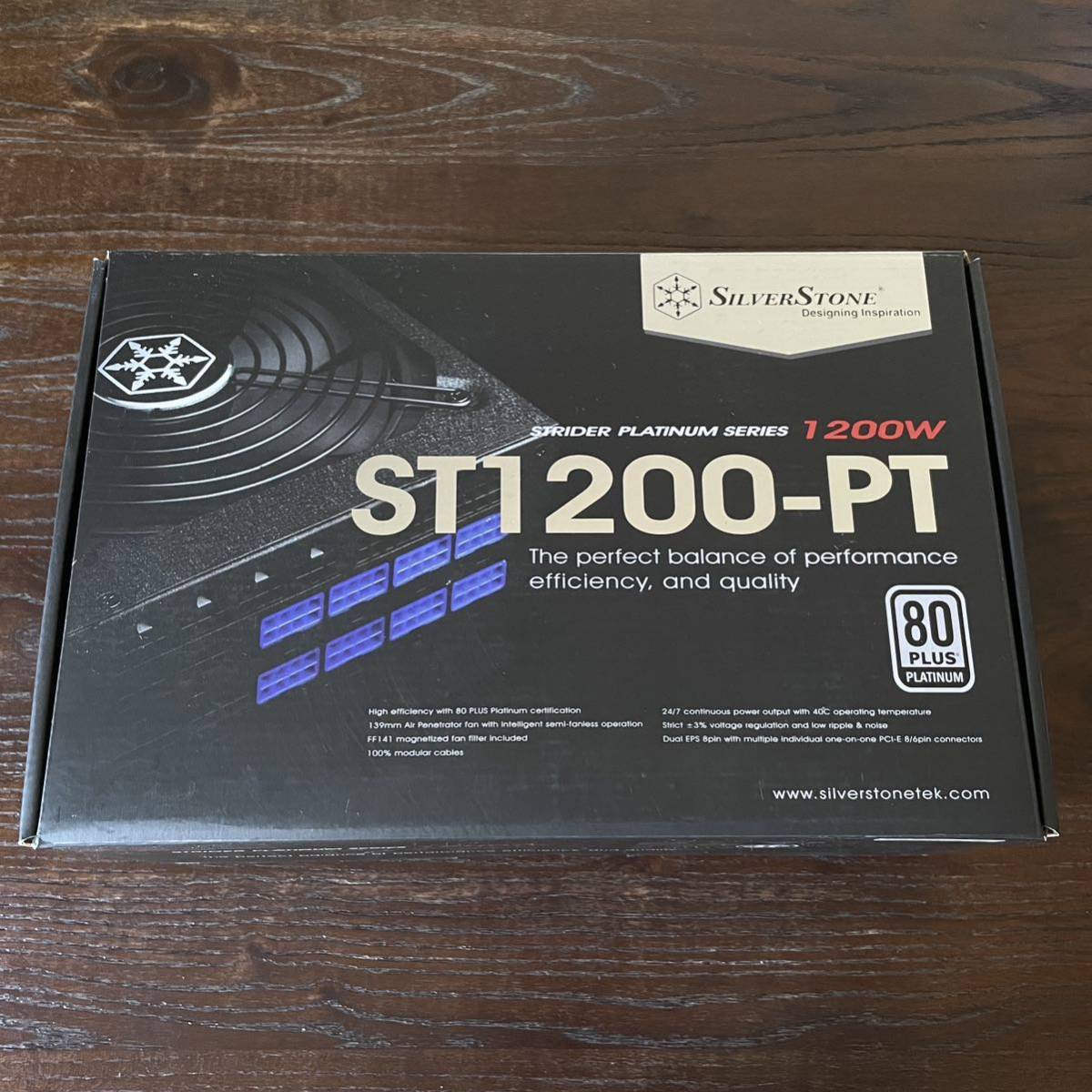 【目立った傷や汚れなし】電源ユニット 1200W ST1200-PT SilverStone 中古 1台 動作確認済みPLUS PCパーツ PC電源 自作パソコン マイニング ATX電源の落札 ...
