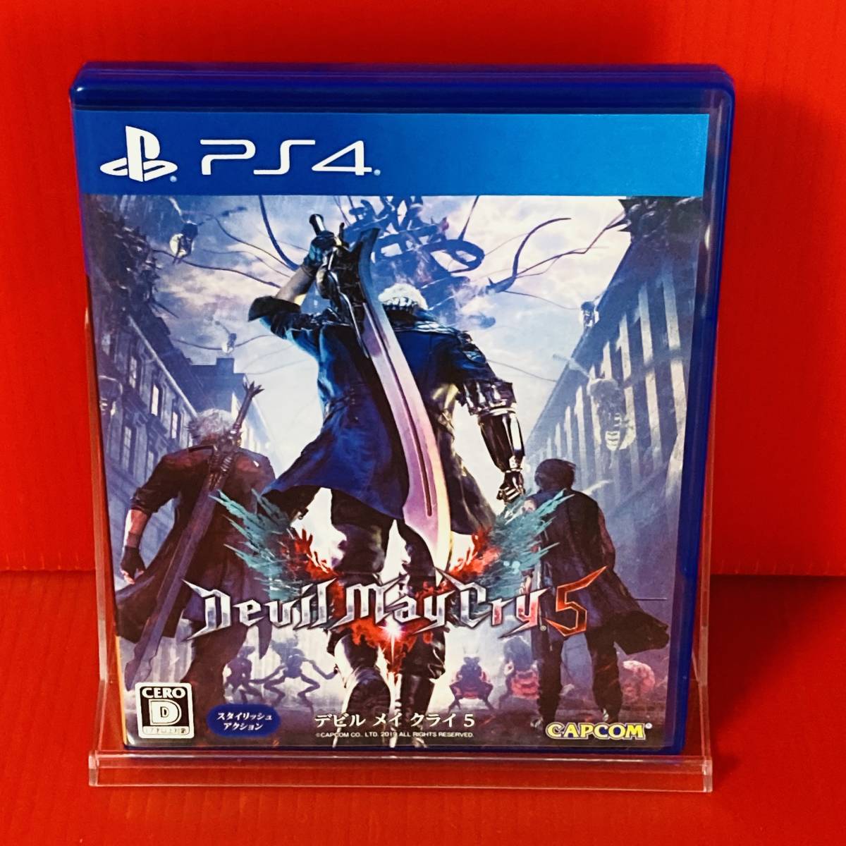 【やや傷や汚れあり】SONY PlayStation プレイステーション4 プレステ4 PS4ソフト デビル メイ クライ5 Devil May Cry 5 カプコン CAPCOM テレビ ...
