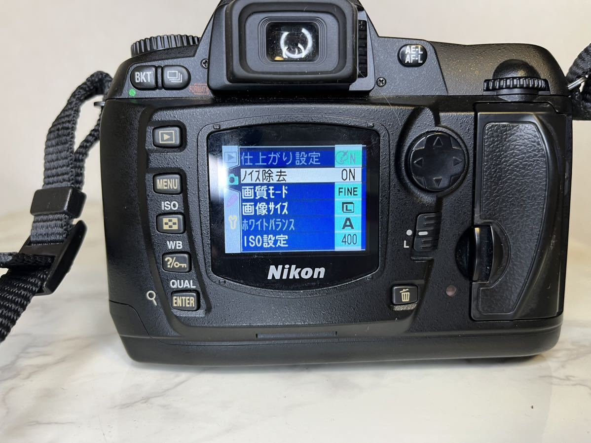 【目立った傷や汚れなし】Nikon D70 キット 美品AF-S DX Zoom-NIkkor 18-70mm f/3.5~4.5G IF ...