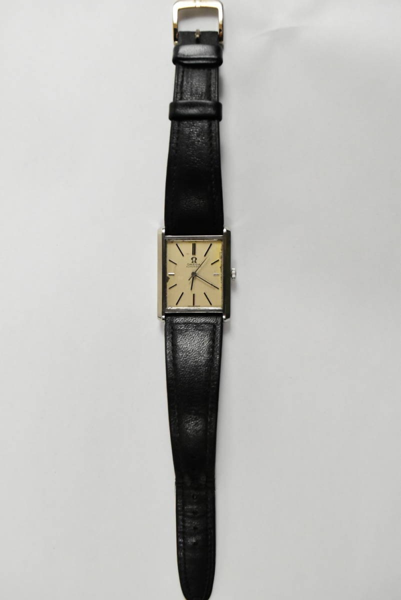 【全体的に状態が悪い】ジャンク品 OMEGA オメガ 161.013 cal.671 スクエア オートマチック 自動巻きの落札情報詳細 ...