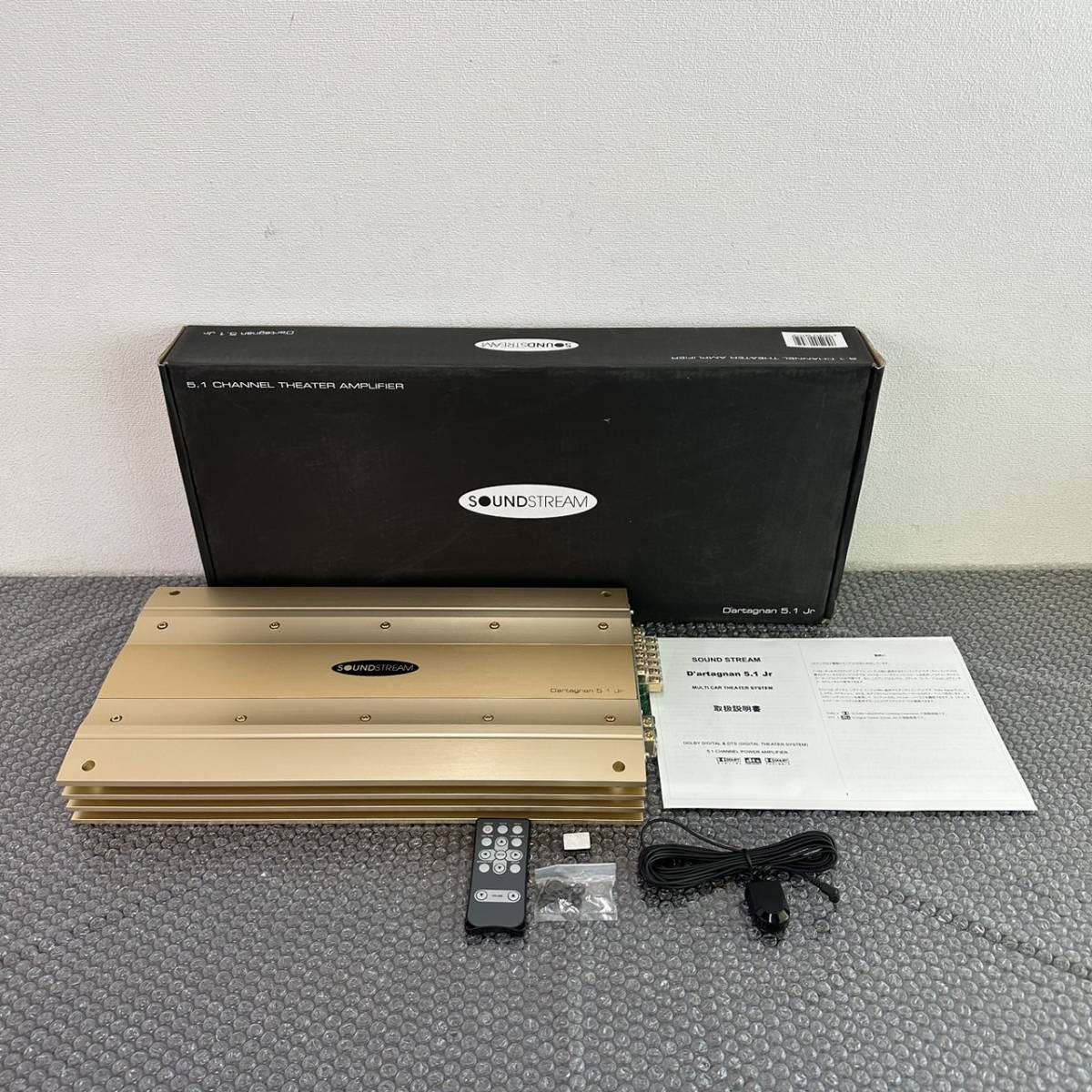 【全体的に状態が悪い】J270575(061)-615/TN7000【名古屋】SOUNDSTREAM MODEL Dartagnan 5.1 ...