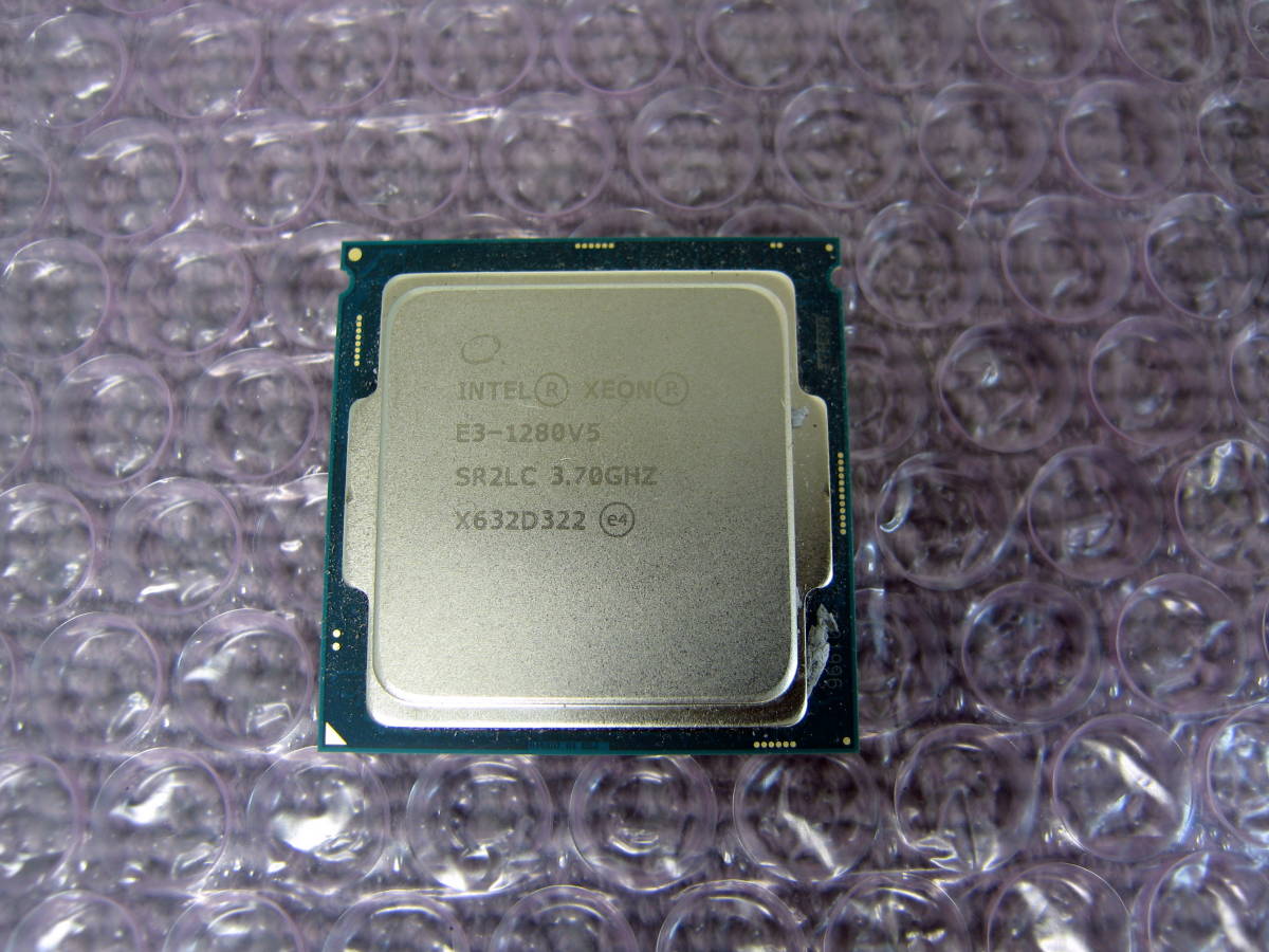 【目立った傷や汚れなし】♪動作品 CPU XEON E3-1280 V5 SR2LC 3.70GHz 中古品 複数入札可能 クリックポスト発送 ...