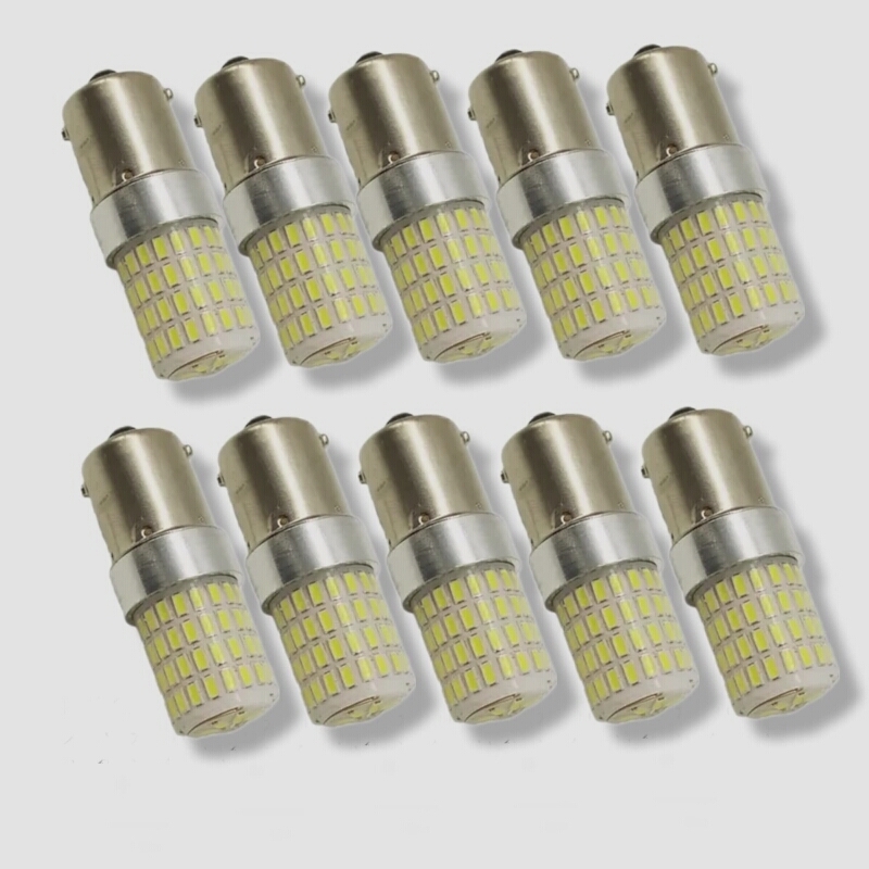 【未使用】送料無料★スーパーブライト 24V S25 LED シングル マーカー 球 バルブ G18 平行ピン 電球 10個 (ホワイト)の落札情報詳細 - ヤフオク落札価格検索 オークフリー