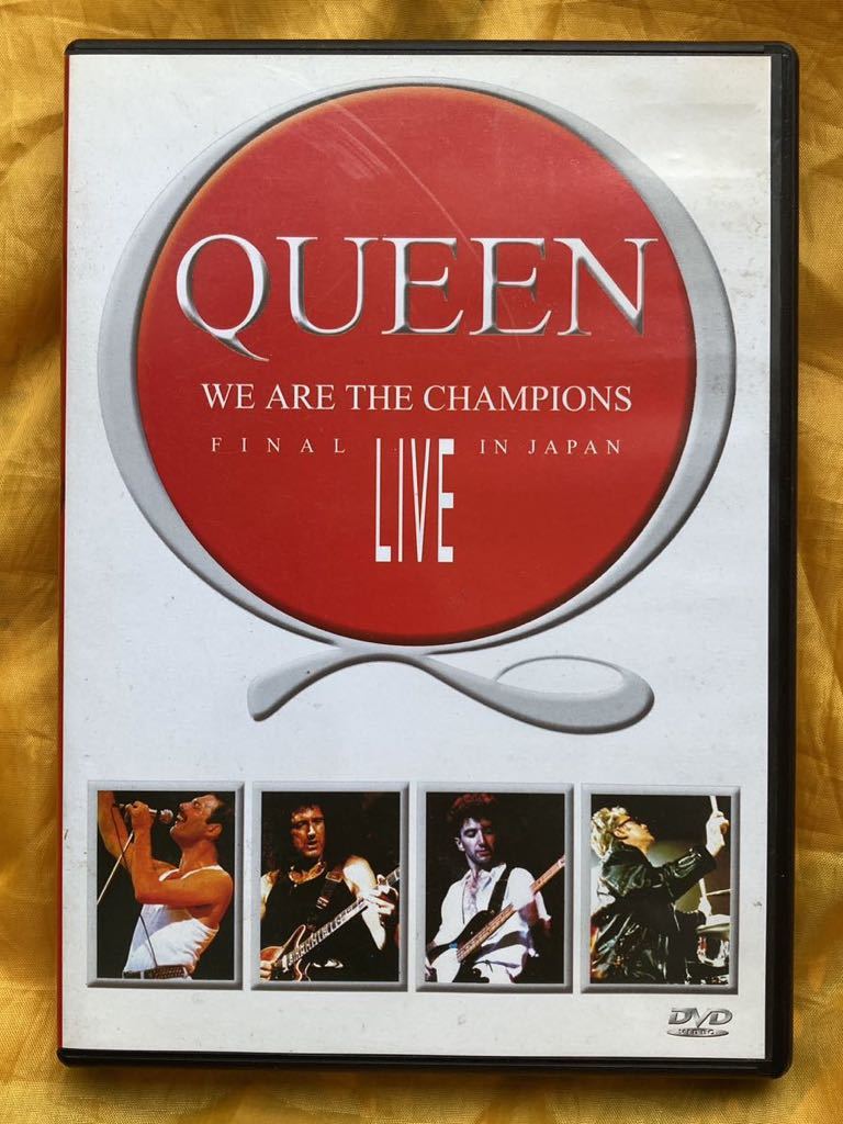 【目立った傷や汚れなし】クイーン日本公演DVD QUEEN Final LIVE in JAPAN フレディ・マーキュリー日本最終公演の落札 ...