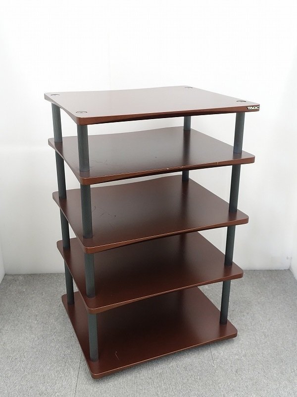 【やや傷や汚れあり】 TAOC CL-5S-DB 5段 オーディオラック タオック 016612016K の落札情報詳細 - ヤフオク落札価格検索 オークフリー