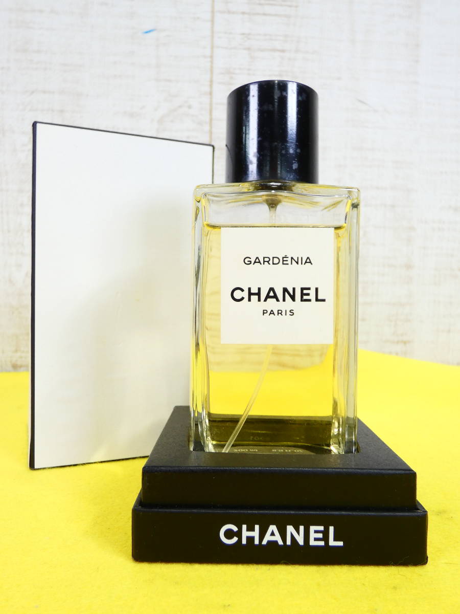 【やや傷や汚れあり】S) (K-7) CHANEL GARDENIA EDP シャネル ガーデニア オードゥ トワレット 200ml 香水 ...