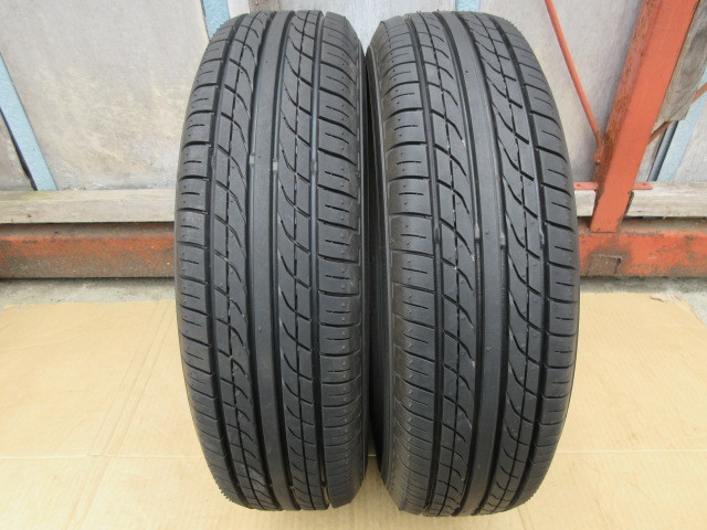 【やや傷や汚れあり】a夏49 イエローハット専売品 PRACTIVA BP01 ヨコハマ 155/65R14 75S 2023年 中古 タイヤ 2本 ♪ YH YOKOHAMA プラクティバ ...