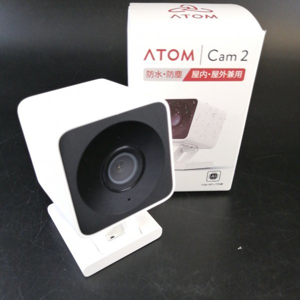 【傷や汚れあり】アトムテック ネットワークカメラ ATOM Cam 2 アトムカムツー ホワイト ATOM tech 防水 防塵 屋内・屋外兼用 【USED品】 02 02921の落札情報詳細 ...