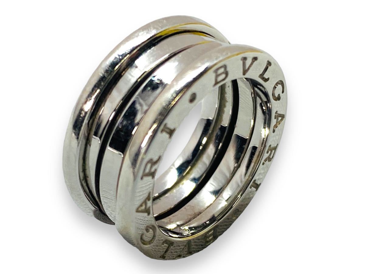 【やや傷や汚れあり】BVLGARI ブルガリ ビーゼロワン リング B-zero1 750 WG 18Kホワイトゴールド 48号サイズ 総重量10.1g 0731-08(6)の落札情報詳細 ...