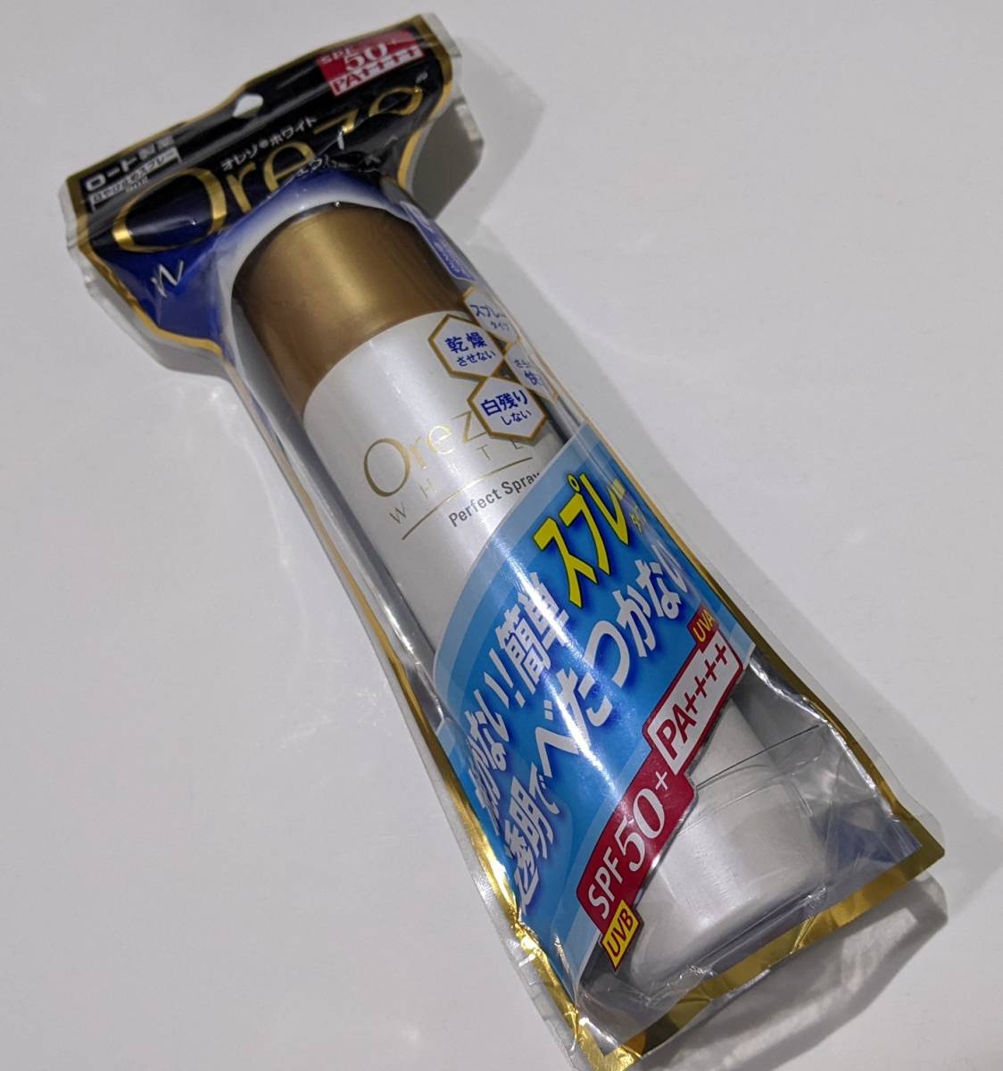 【未使用】オレゾ ホワイト パーフェクトスプレー UV 90g SPF 50+ PA++++ ロート製薬 日焼け止めスプレー Orezoの落札情報詳細 - Yahoo!オークション落札価格検索 ...