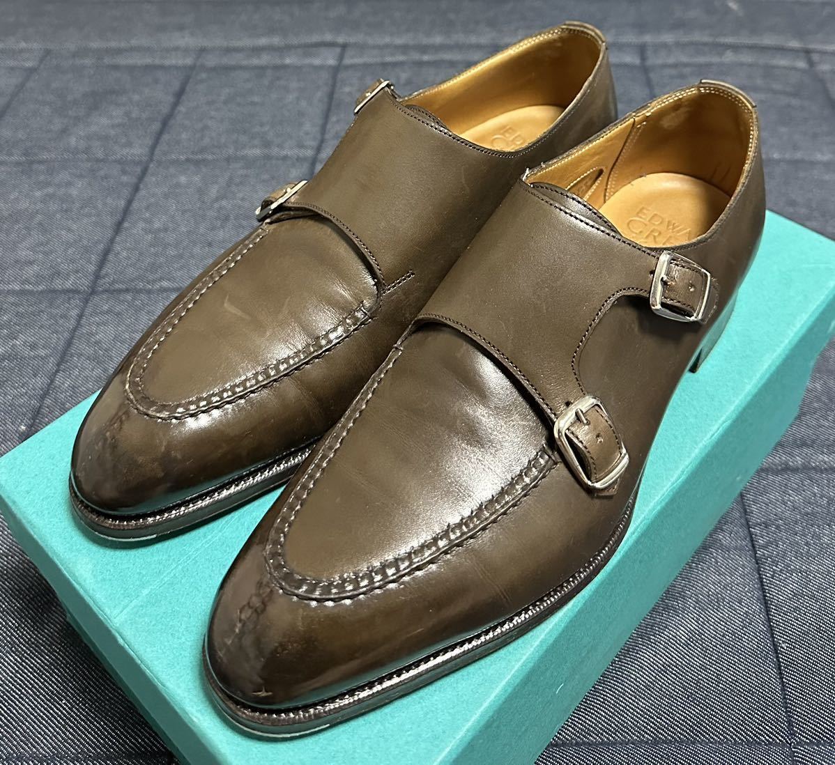 EDWARD GREEN CADGAN/82E カドガン・エドワードグリーン 5.5 黒 試着のみの落札情報詳細 - ヤフオク落札価格検索 オークフリー