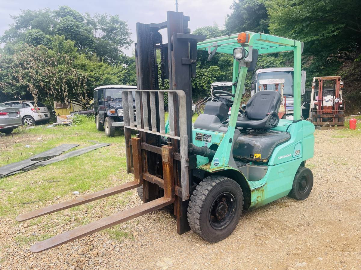 【目立った傷や汚れなし】三菱グリンディア2.5tフォークリフト2017年ディーセル2260時間 GRENDIA25型式 YDM-KF18Dの落札情報詳細 - Yahoo!オークション落札価格 ...