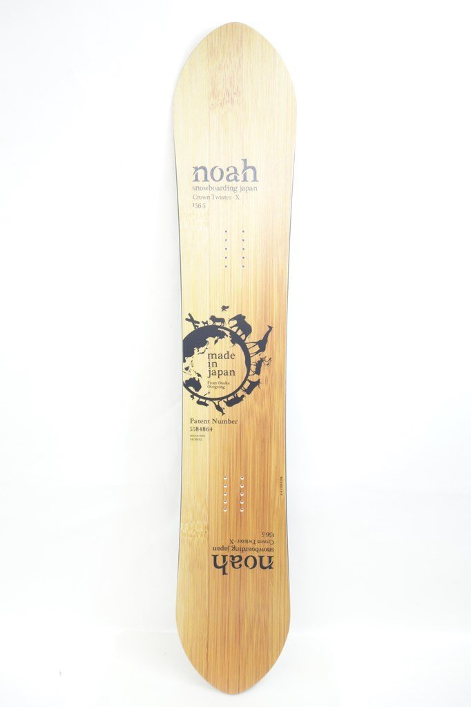 【目立った傷や汚れなし】中古 国産 22/23 Noah Snowboarding Japan Clown Twister X 156.5cm ...