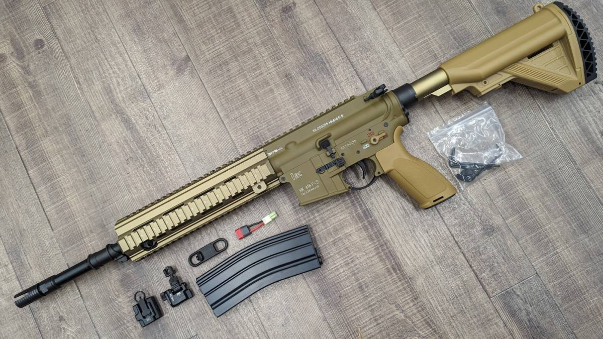 【未使用】【ORGA出品】ARCTURUS GR16MODF( HK416F ) 14.5インチ 電動ガン TAN - アークタウラス 1円 ...