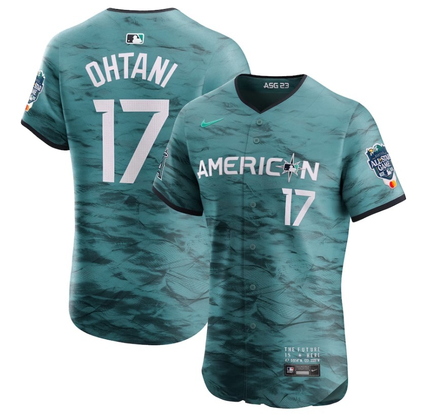 【未使用】2023 MLB オールスター オーセンティック ユニフォーム エンゼルス 大谷翔平 52 MLB All-Star Game ...