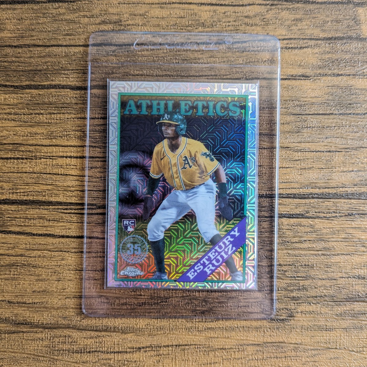 【目立った傷や汚れなし】【100円スタート】topps 2023 Silver Pack Chrome Esteury Ruiz Rc